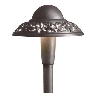Kichler 15857-30 Pierced Dome 22" LED Path and Spread Light ...