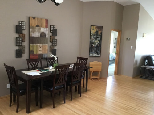 Pictures between sconces, yes or no