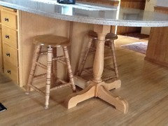 Island support posts install | Houzz Forum