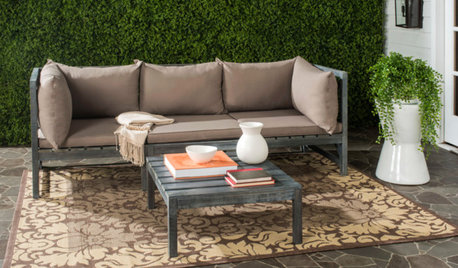 Temporary outdoor lounge space??