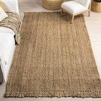 nuLOOM Hand Woven Maui Chunky Loop Rug, 7'6"x9'6" - Beach Style - Area ...