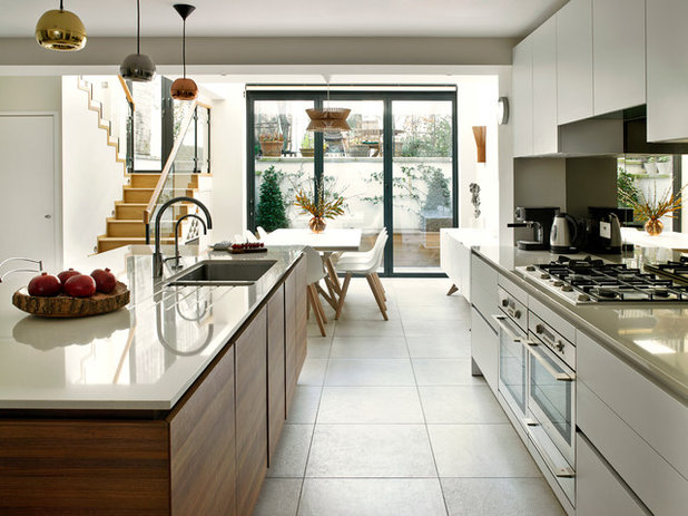 Houzz Tour: Basement Now a Light-Filled Family Living Space