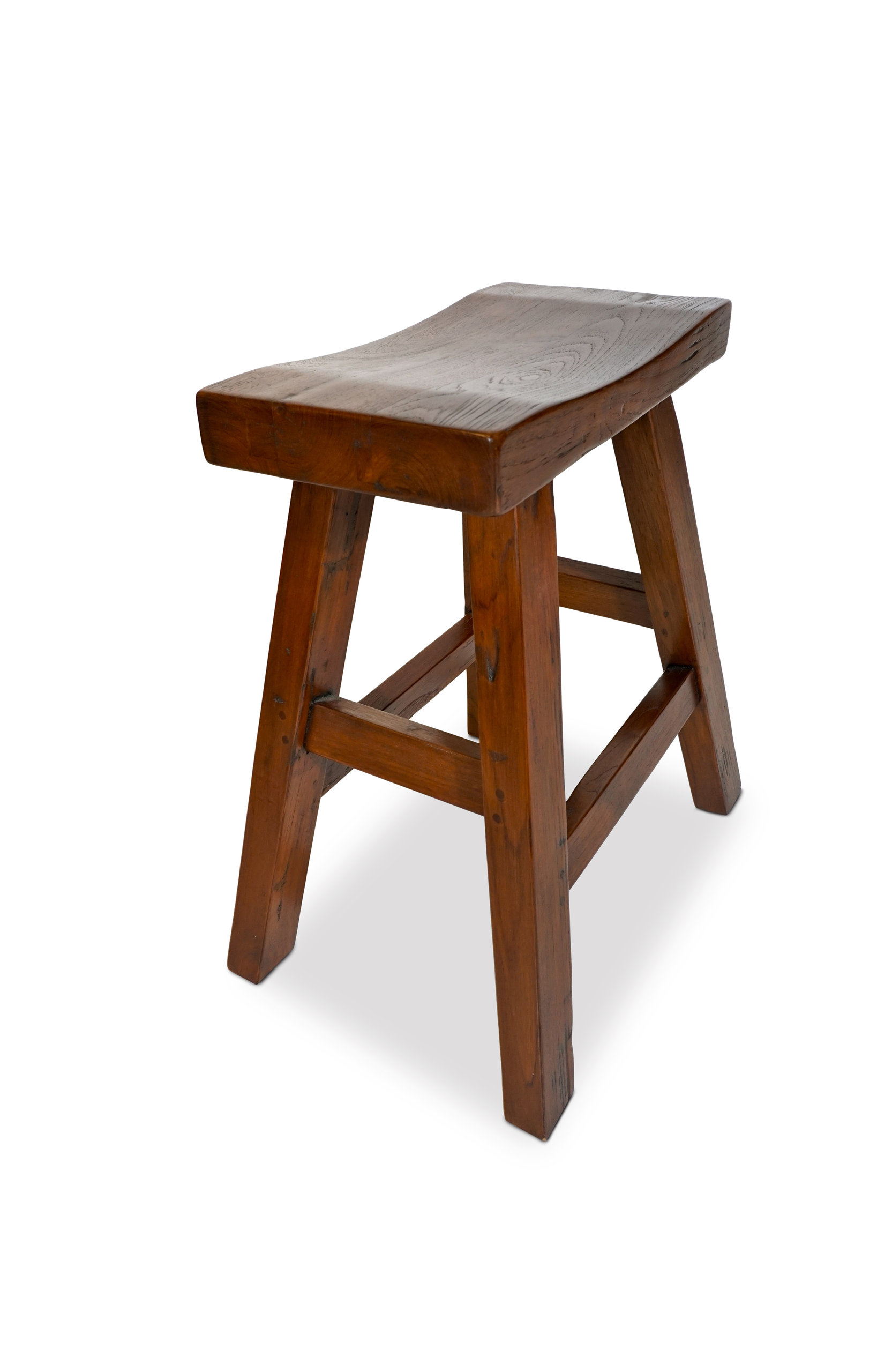 Teak Bar Stool - Transitional - Bar Stools And Counter Stools - by ...