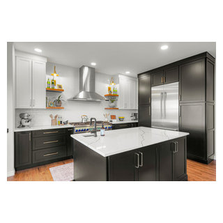 Stratford Lane - Two-Tone Transitional Kitchen - Transitional - Kitchen ...