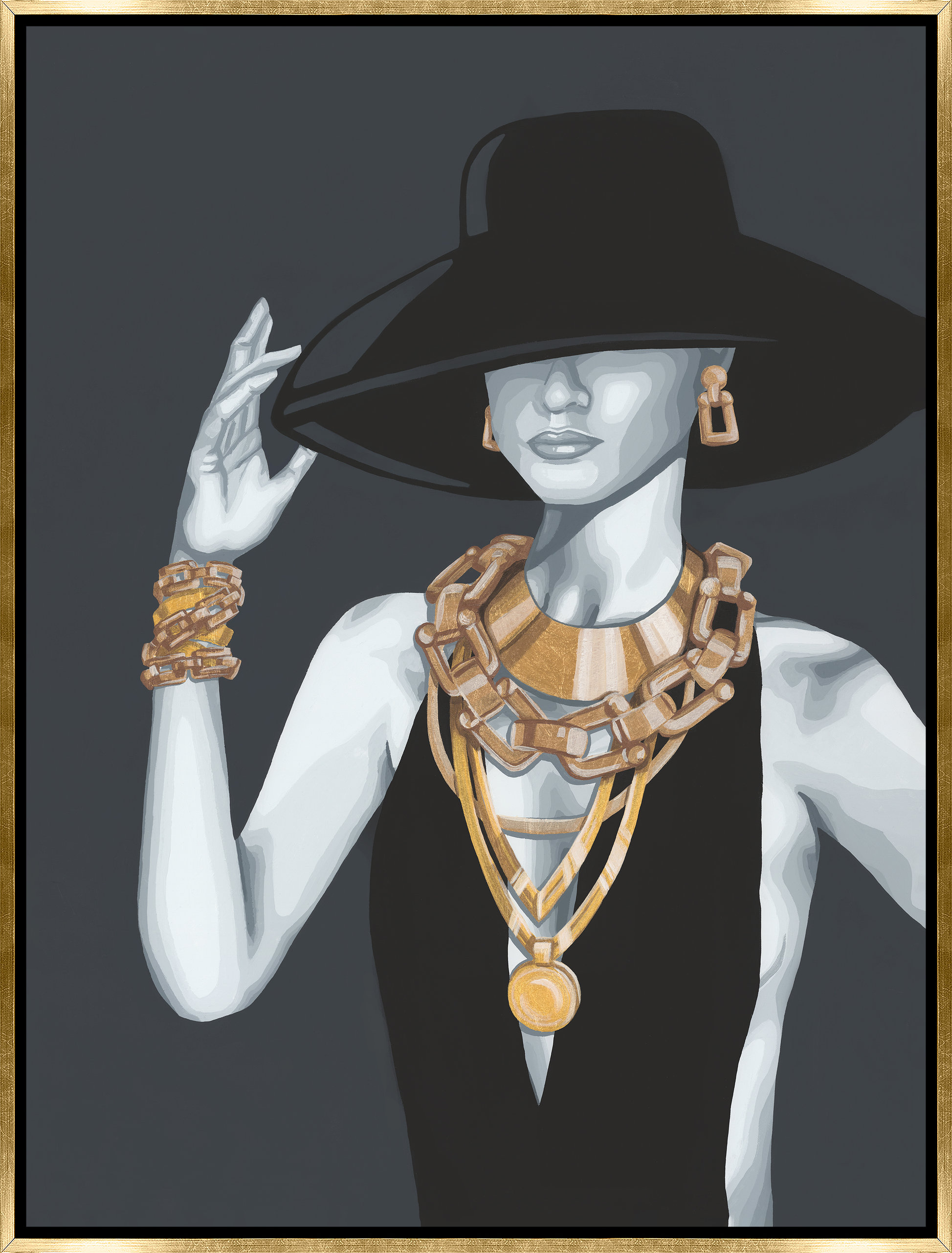 Gaudy, 36 x 50 - Contemporary - Prints And Posters - by Chelsea Art ...