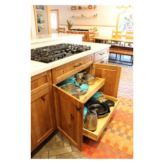 Trinidad Rustic Modern - Rustic - Kitchen - Other - by Arcata Cabinet ...