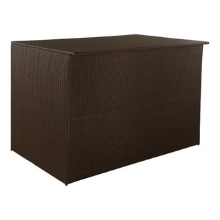 vidaXL Outdoor Storage Box Deck Box with Lid Patio Cabinet Storage ...