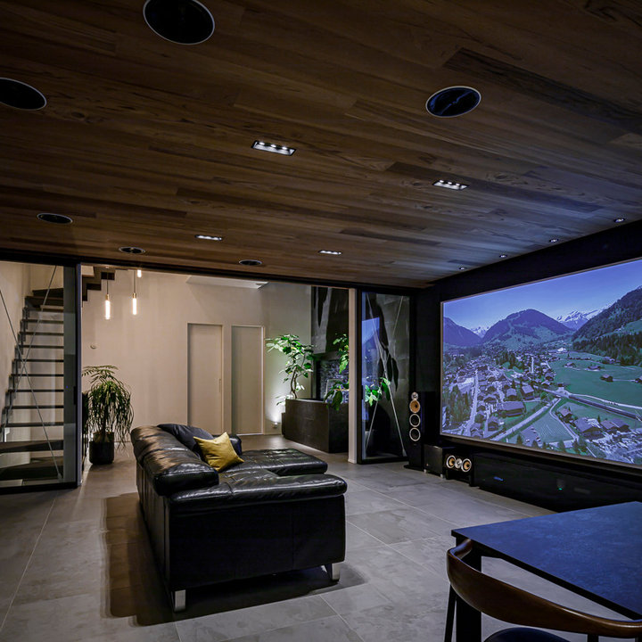 Fotos de cines en casa | Diseños de cines en casa - Enero 2026 | Houzz
