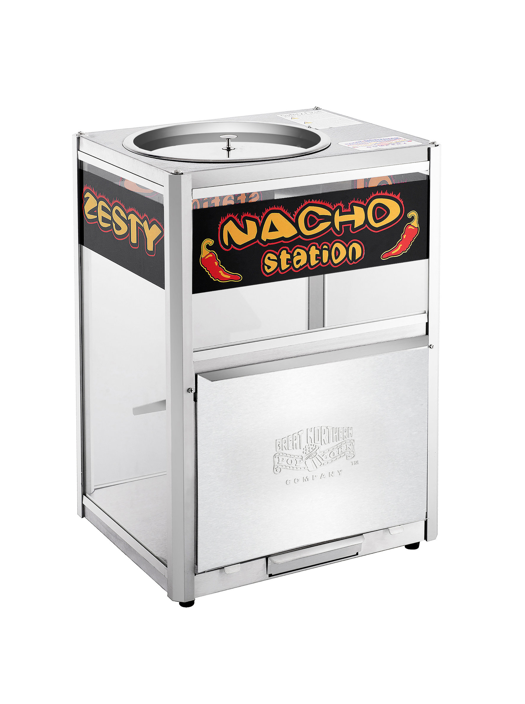 Nacho Machine Food Warmer Steel Countertop Display Case, Merchandiser ...