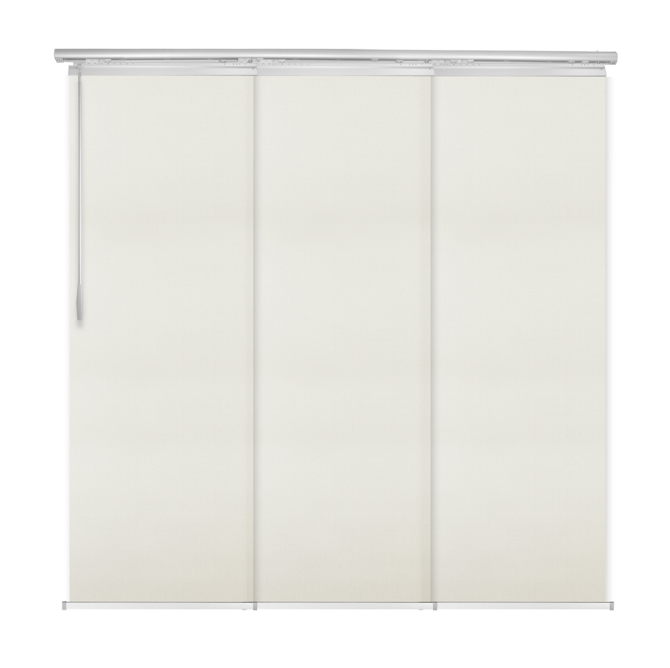 Fidel 3-Panel Track Extendable Vertical Blinds 36-66"W, 116" H - Modern ...