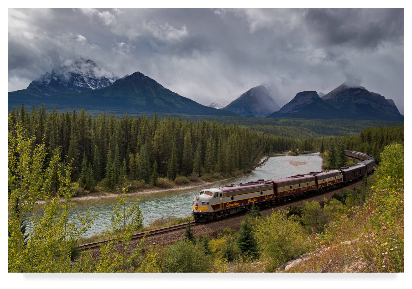 "Morants Curve" by Adam Burton, Canvas Art, 16"x24" - Rustic - Prints ...