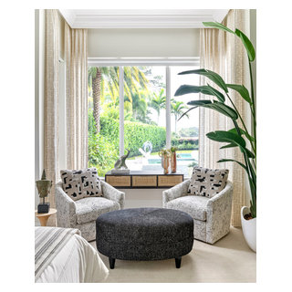 Palm Beach Gardens - Contemporary Global - Tropical - Bedroom - Miami ...
