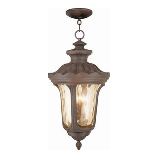 Foxglove Glebe4 Light Outdoor Pendant Lantern, Traditional Style17 ...