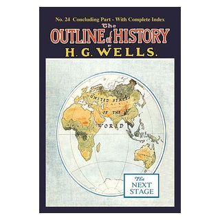 The Outline of History by HG Wells, No.24: the Next Stage, 16" x 24 ...