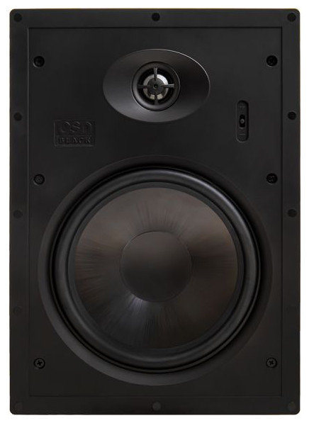 Black Series Bk-T82 8 In-Wall Speakers with 1.0 Parachute Silk Dome ...