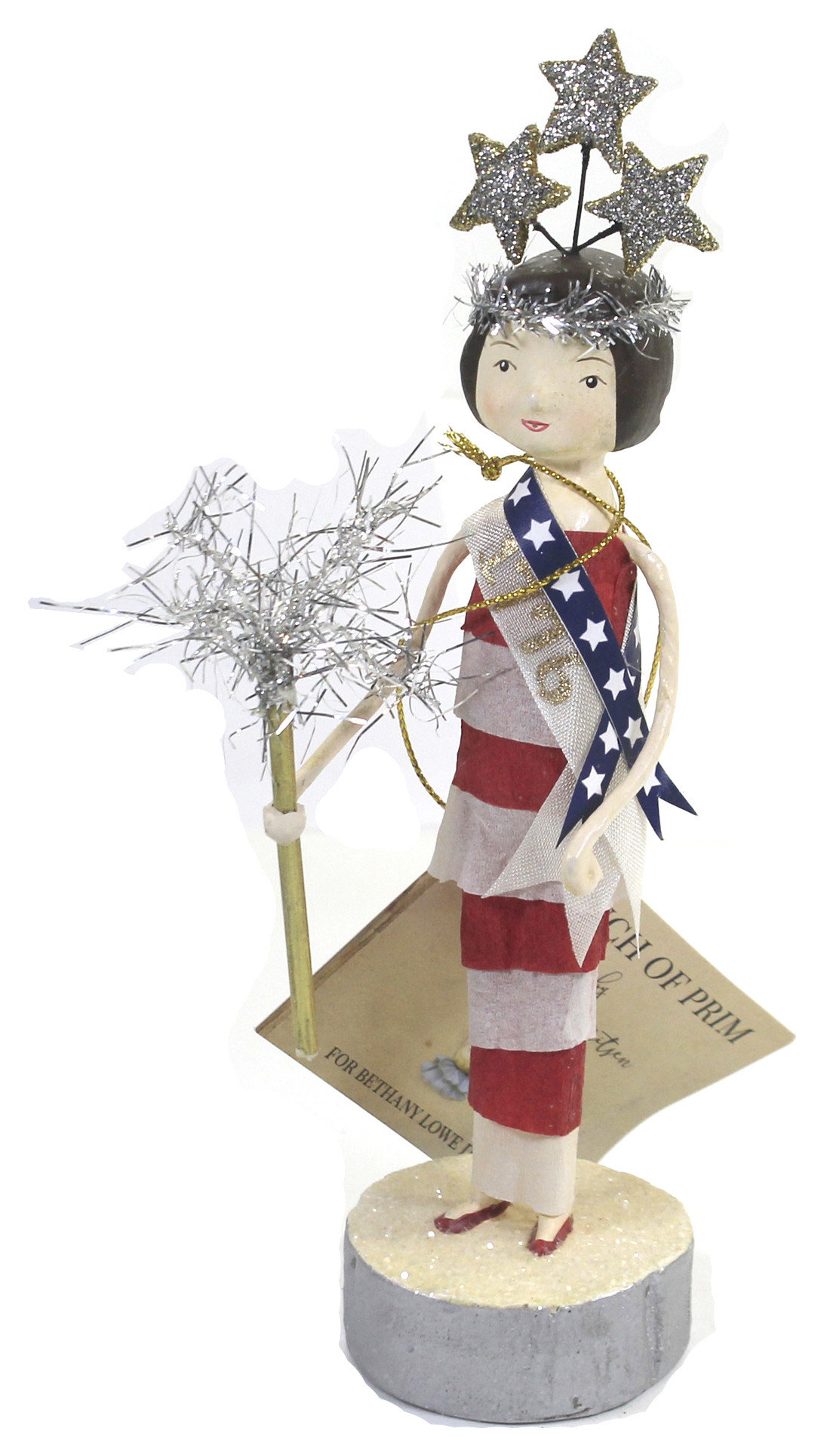 Patriotic Miss 1776 Polyresin Patriotic Americana Retro Queen Ml8898 ...