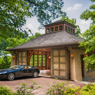75 Beautiful Craftsman Detached Garage Pictures & Ideas | Houzz