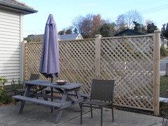 Privacy Screen across driveway!!