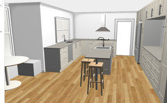 Diagonal angled corner counter - love or hate? | Houzz Forum