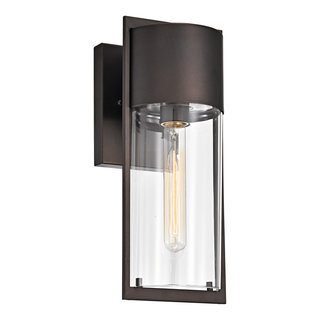 CHLOE Lighting Tyler Transitional 1-Light Outdoor Wall Sconce ...