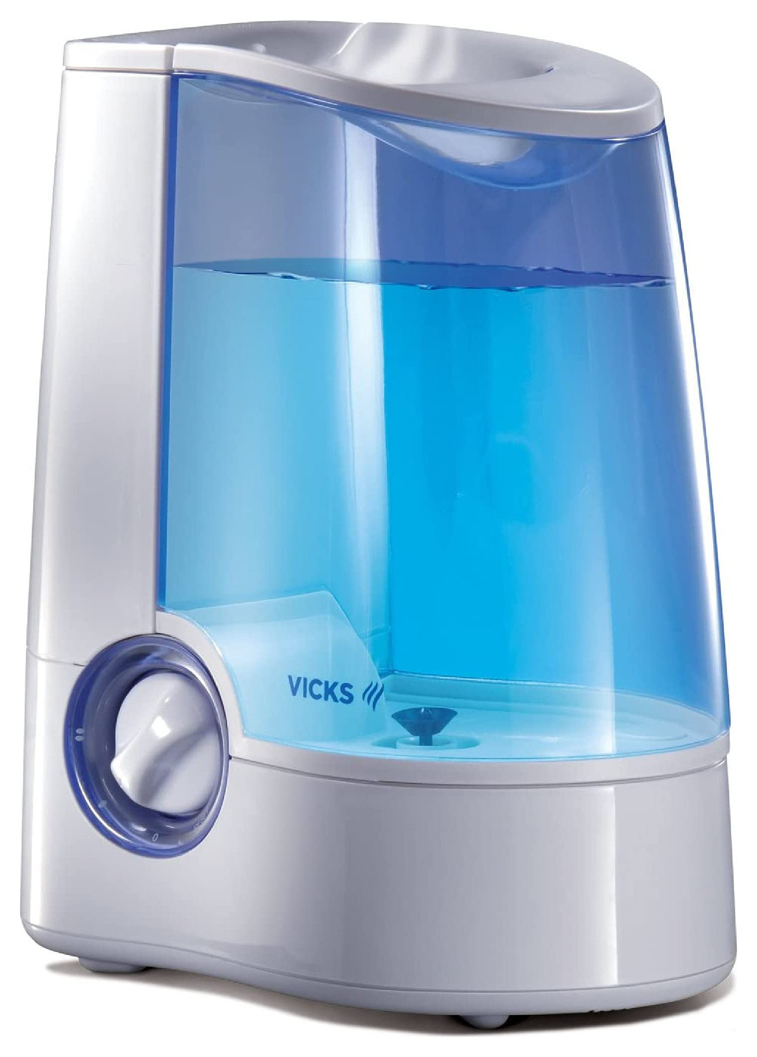 Warm Mist Humidifier, Small to Medium Rooms, 1 Gallon Tank Vaporizer ...