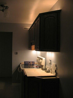 Above cabinet lighting