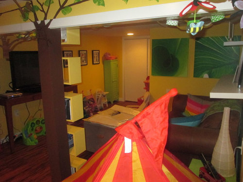 Creepy Basement to Playroom