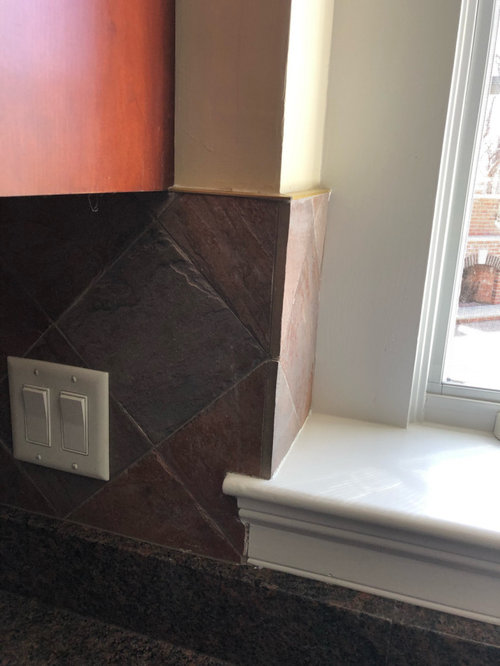 Quartz Backsplash?