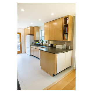 Takoma Park Kitchen - Modern - Kitchen - DC Metro - by Cabido Design ...