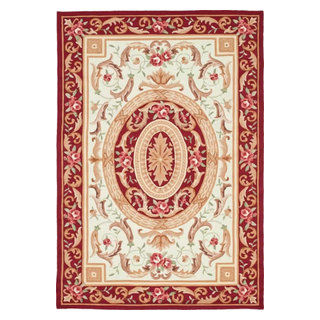 Safavieh DuraRug EZC472A Rug, 6' Round - Victorian - Area Rugs - by ...