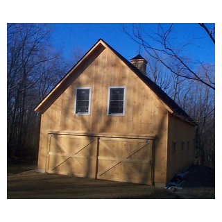 Gable Style Pole Barns - Traditional - New York - by PINE RIDGE POLE ...