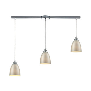 Merida 3-Light Linear Multi-Pendant Fixture - Modern - Pendant Lighting ...