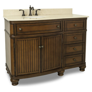 Elements Compton Bath Vanity Buttercream Finish, 48"x23"x35 ...