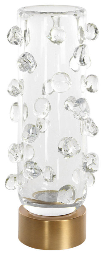 Uttermost Aura Clear Glass Vase - Contemporary - Vases - by Uttermost ...