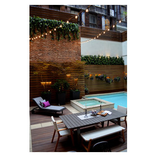 Tribeca Pool Garden - Contemporary - New York - by Jeffrey Erb | Houzz