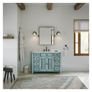 The Aurora Bathroom Vanity, 47" - Beach Style - Bathroom Vanities And ...
