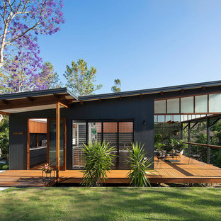 75 Beautiful Black Flat Roof Pictures & Ideas | Houzz