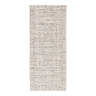 Rug Unique Loom Paris Beige Runner 2' 7 x 6' 0 - Contemporary - Area ...