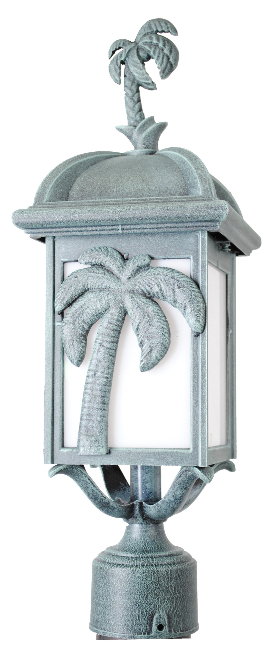 Americana Palm Tree Lamp Post - Tropical - Outdoor Wall Lights And ...