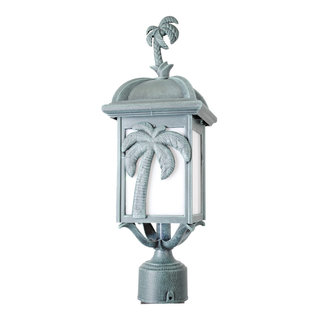 Americana Palm Tree Lamp Post - Tropical - Outdoor Wall Lights And ...