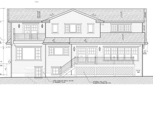 Back of house - too many window grills?