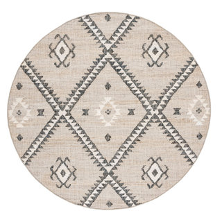 KLM761F Rug, 7' Round - Southwestern - Area Rugs - by HedgeApple | Houzz