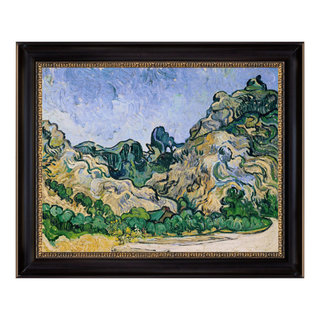 Mountains at Saint-Remy by Vincent van Gogh, Canvas, 24'' x 19 ...