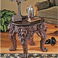 Lord Raffles Lion Leg Side Table - Victorian - Side Tables And End ...