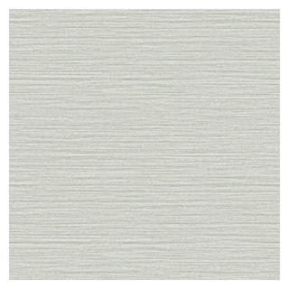 Hazen Sterling Shimmer Stripe Wallpaper, Bolt - Contemporary ...