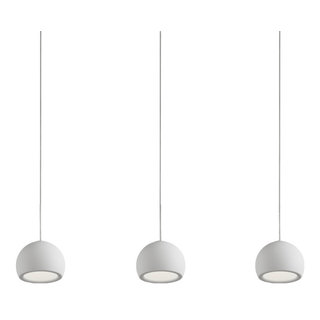 APD.57 Multi Light Pendant, Round, White - Modern - Kitchen Island ...