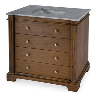 Hanson 36" Single Bathroom Vanity Set - Traditional - Bathroom Vanities ...