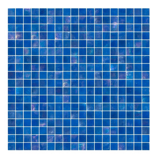 Periwinkle Blue Iridescent Glass Tile - Contemporary - Mosaic Tile - by ...