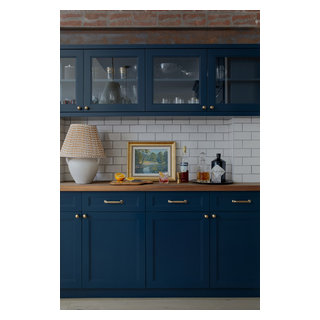 Hoboken Loft - Industrial - Home Bar - New York - by Samantha Ware ...