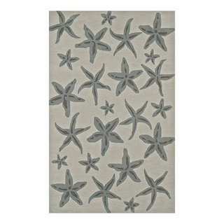 Dalyn Seaside SE8 Linen Rug, 5'X7'6" - Beach Style - Area Rugs - by ...